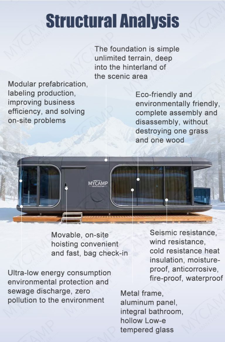 Mobile House Spaceship Cabin Space Capsule Moduler Homes Shipping ...