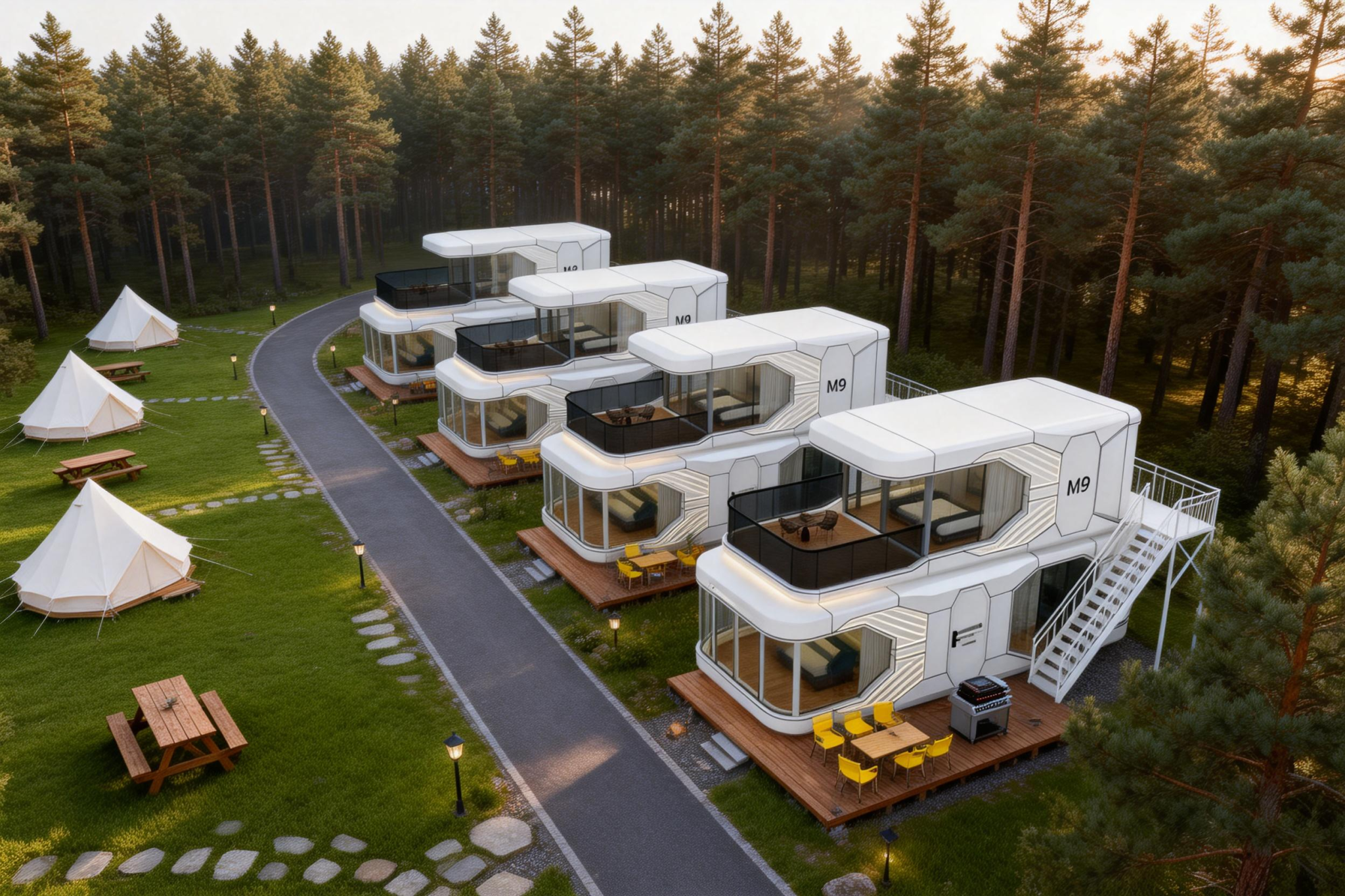 Double-layer Capsule House OEM Customized Manufacturers Working ...